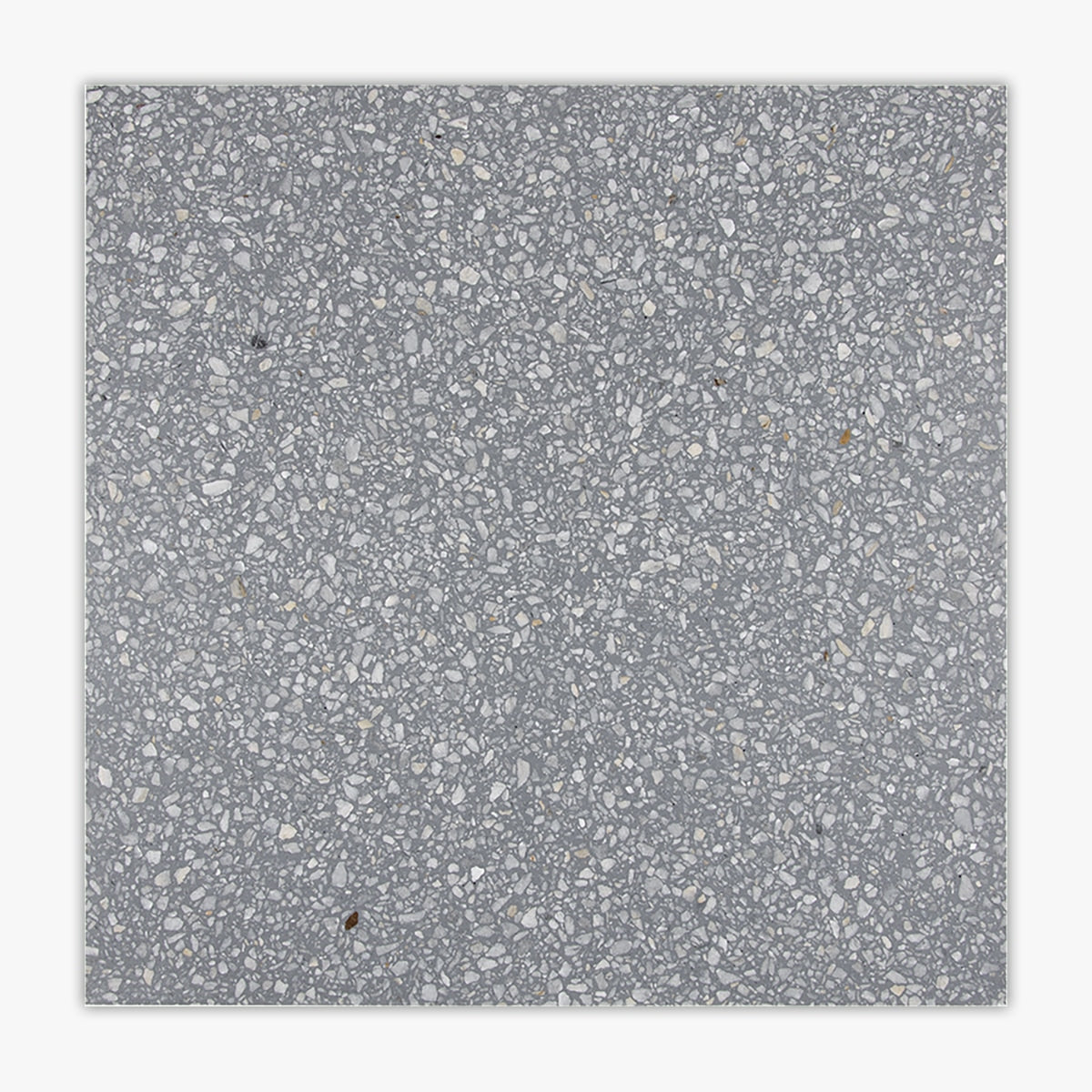 Medium Grey Polished 24x24 Real Terrazzo Tile – TilePoint