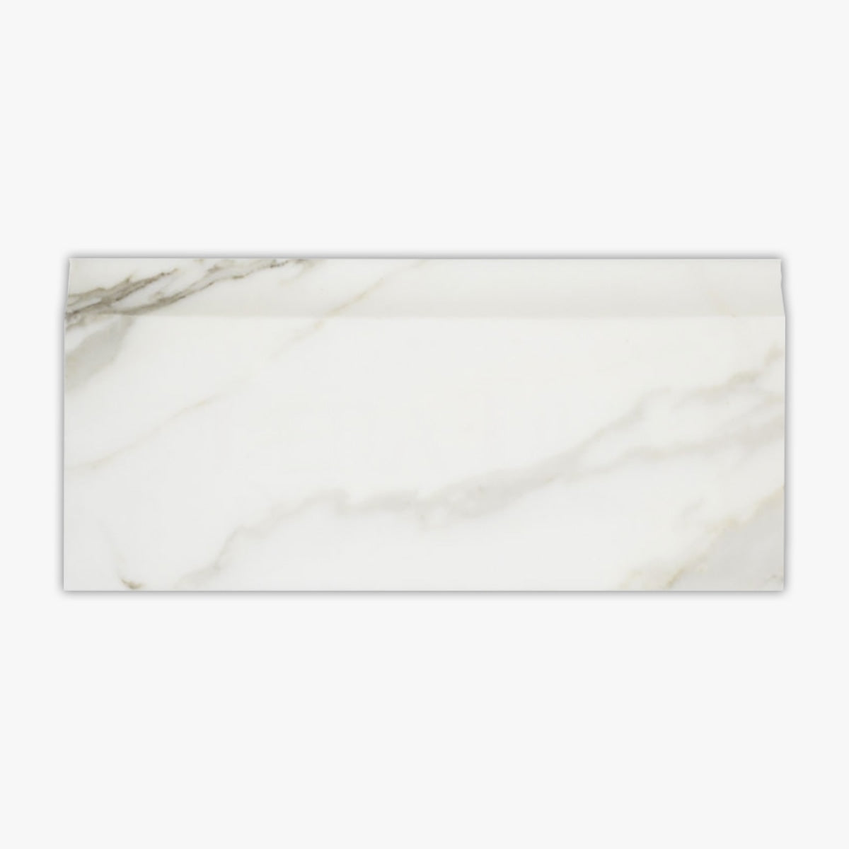 Calacatta Gold Honed Salerno Baseboard Marble Molding – TilePoint