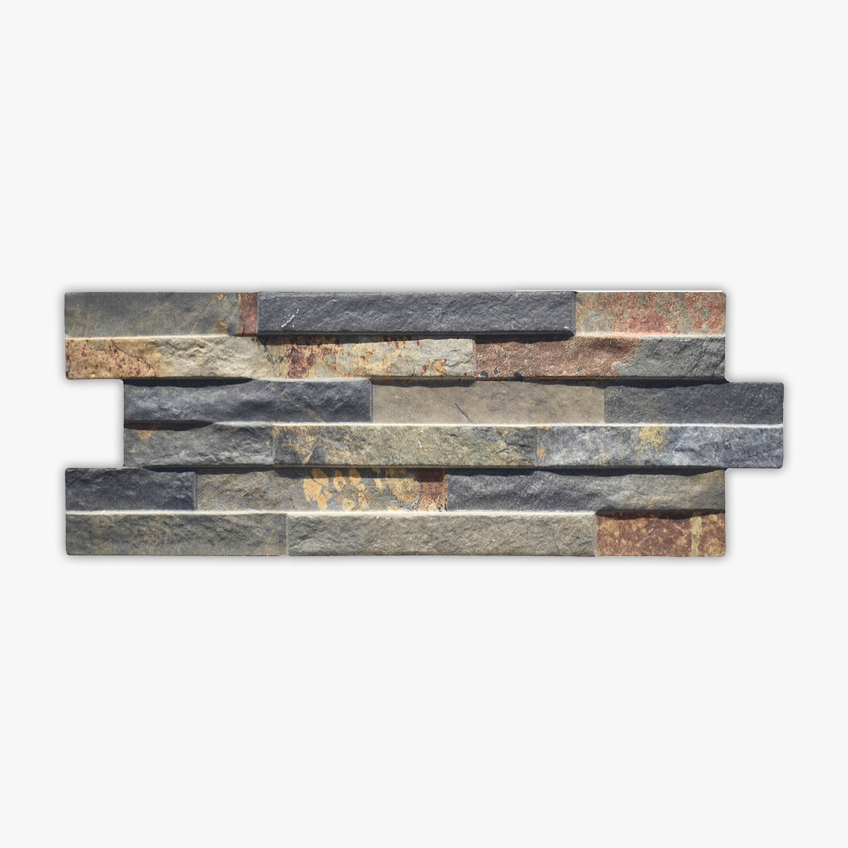 Stoneworks Bark Matte 6 1/4x15 3/4 Porcelain Ledger Panel – TilePoint