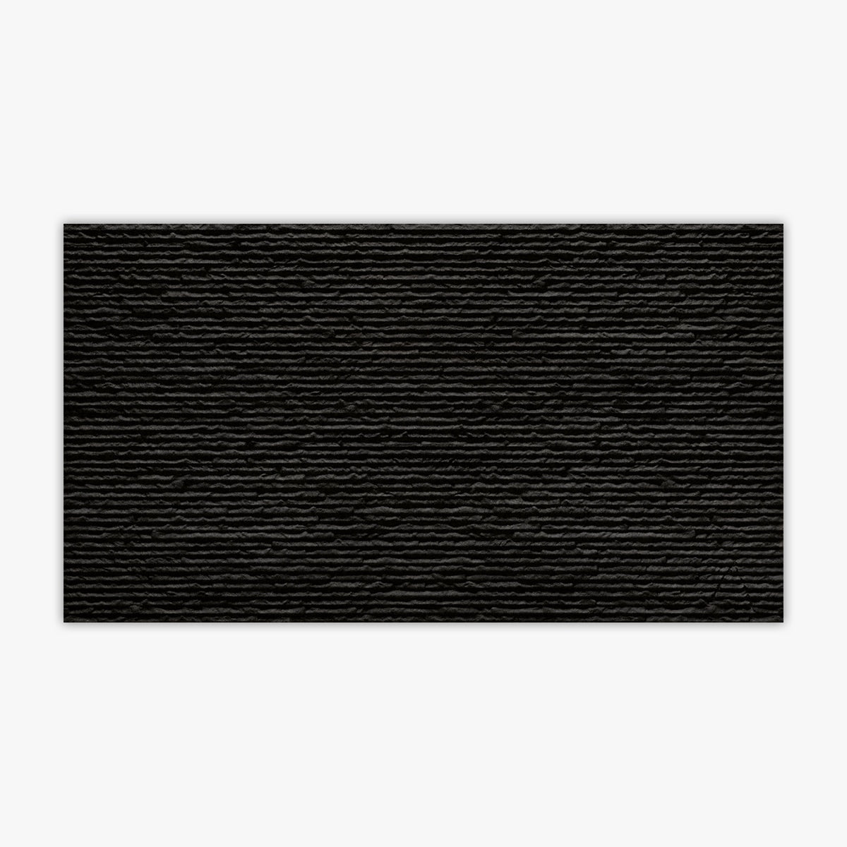 Yosemite Black Thin-Raked 12x22 Porcelain Wall Tile – TilePoint